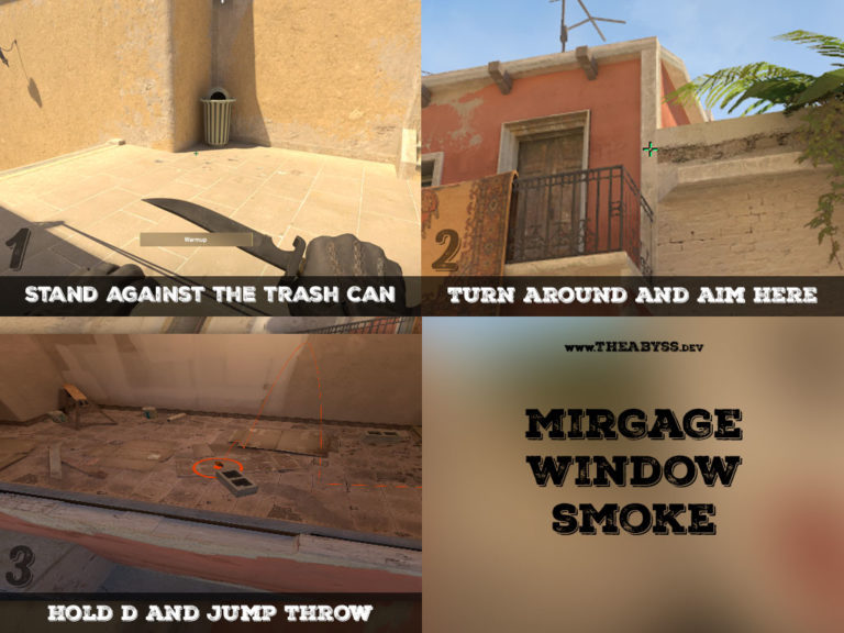 Mirage window smoke – The Abyss